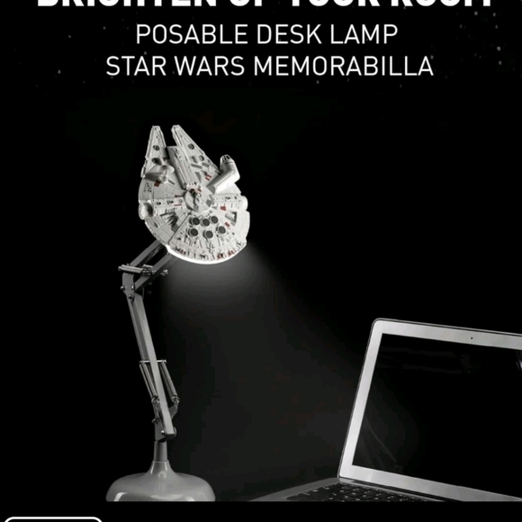 Star Wars | Other | Disney Star Wars Millennium Falcon Posable Lamp Usb ...